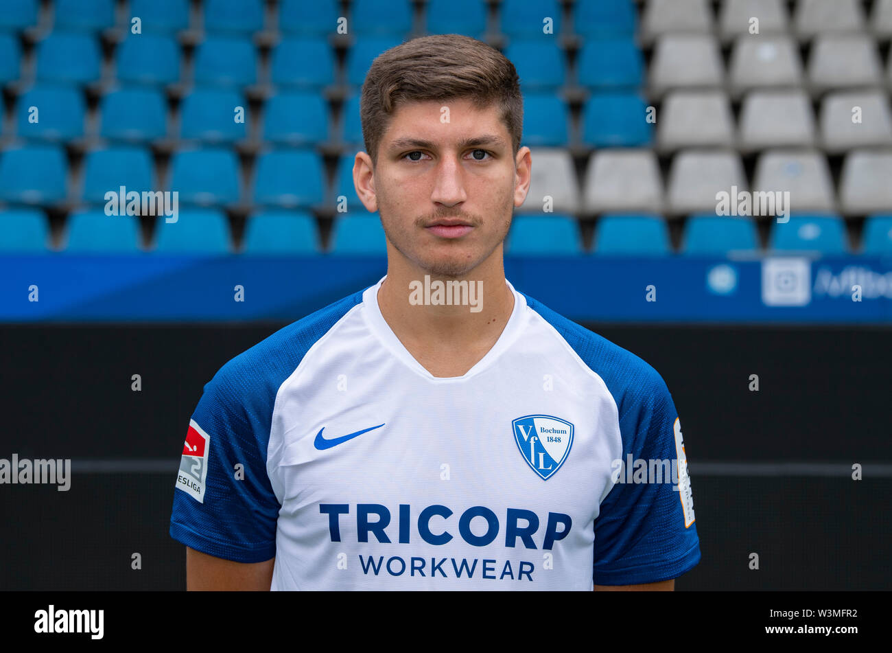 Bochum, Germany. 16th July, 2019. Football, 2nd Bundesliga, team photo ...