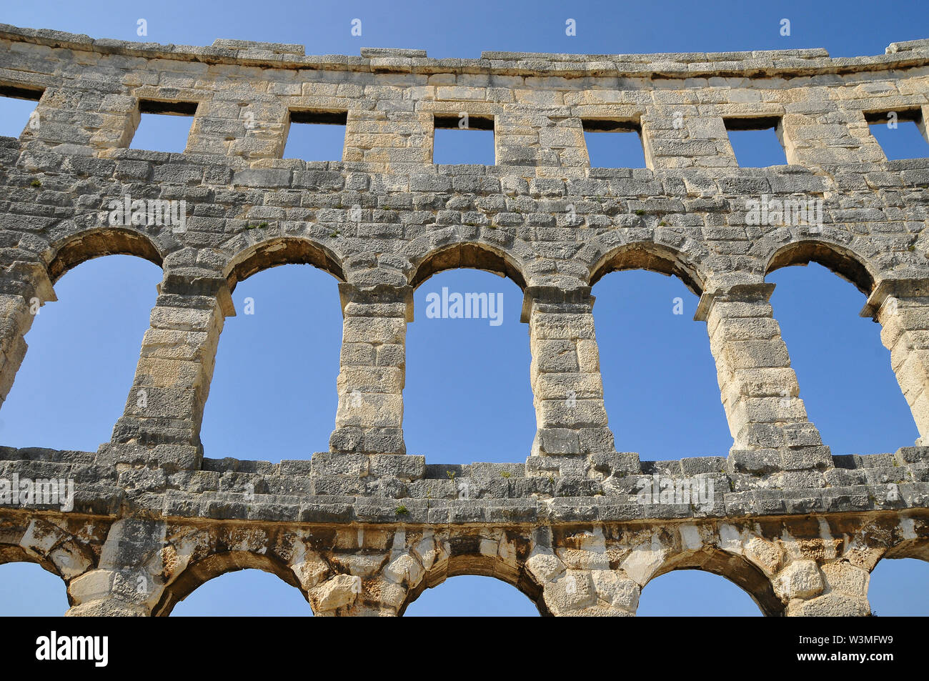 Pula Arena, Roman amphitheatre, Pula, Croatia, Europe Stock Photo - Alamy