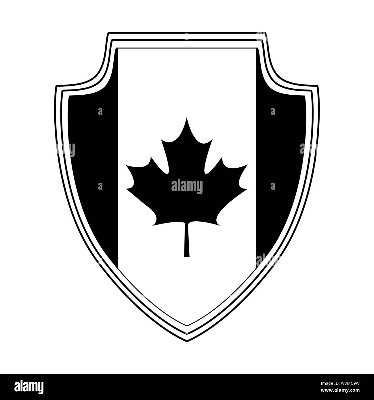 Canadian shield Cut Out Stock Images & Pictures - Alamy