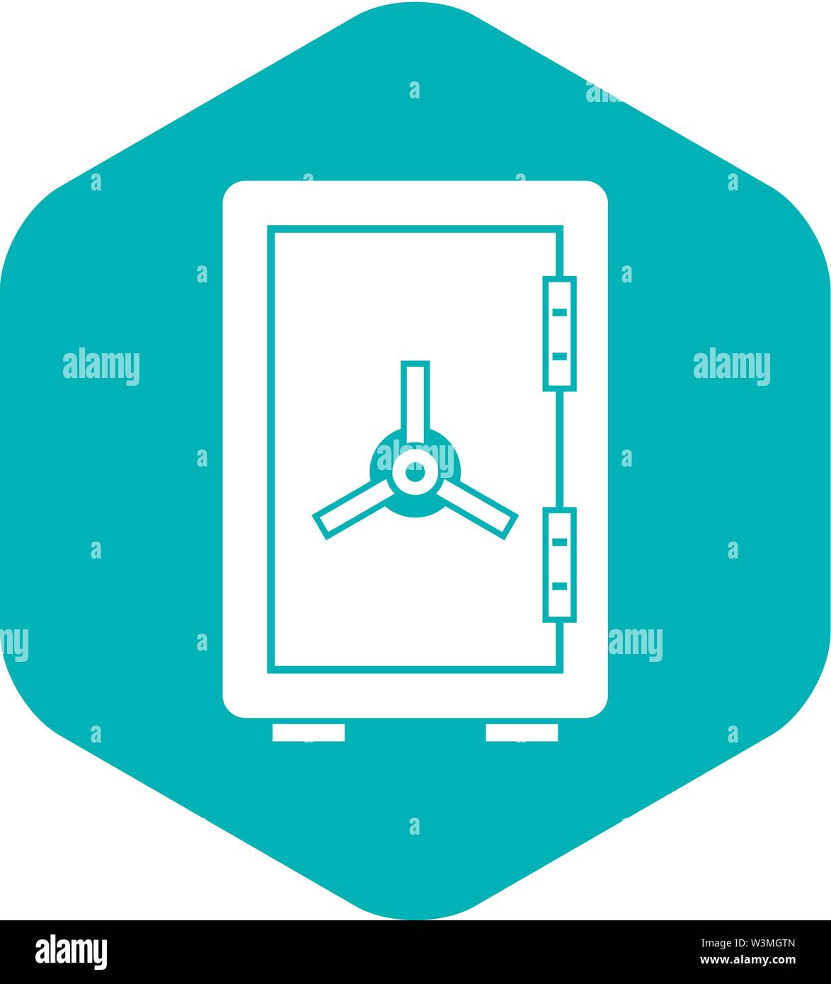 Safe icon, simple style Stock Vector Image & Art - Alamy