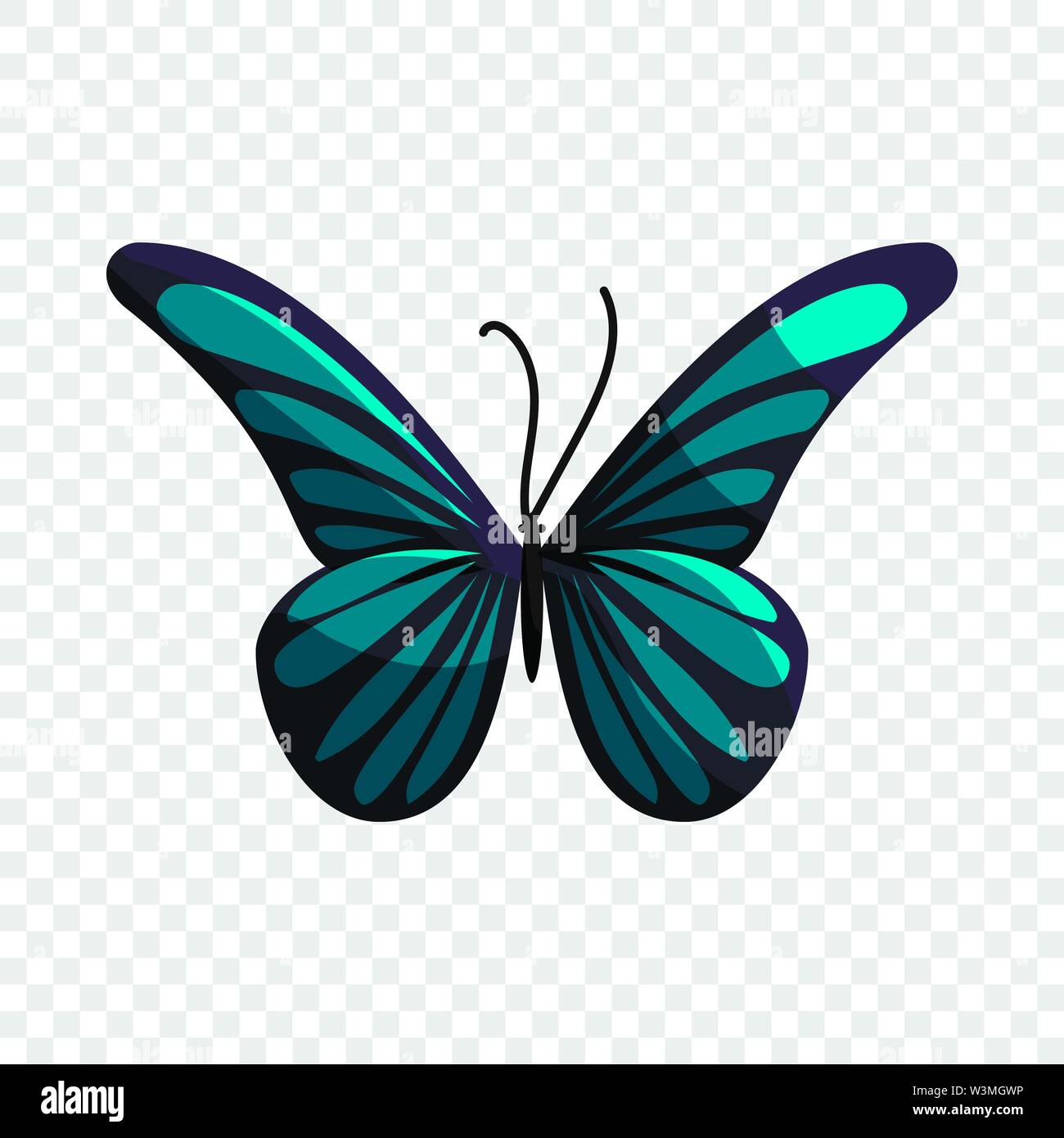 Small butterfly icon, cartoon style Stock Vector Image & Art - Alamy