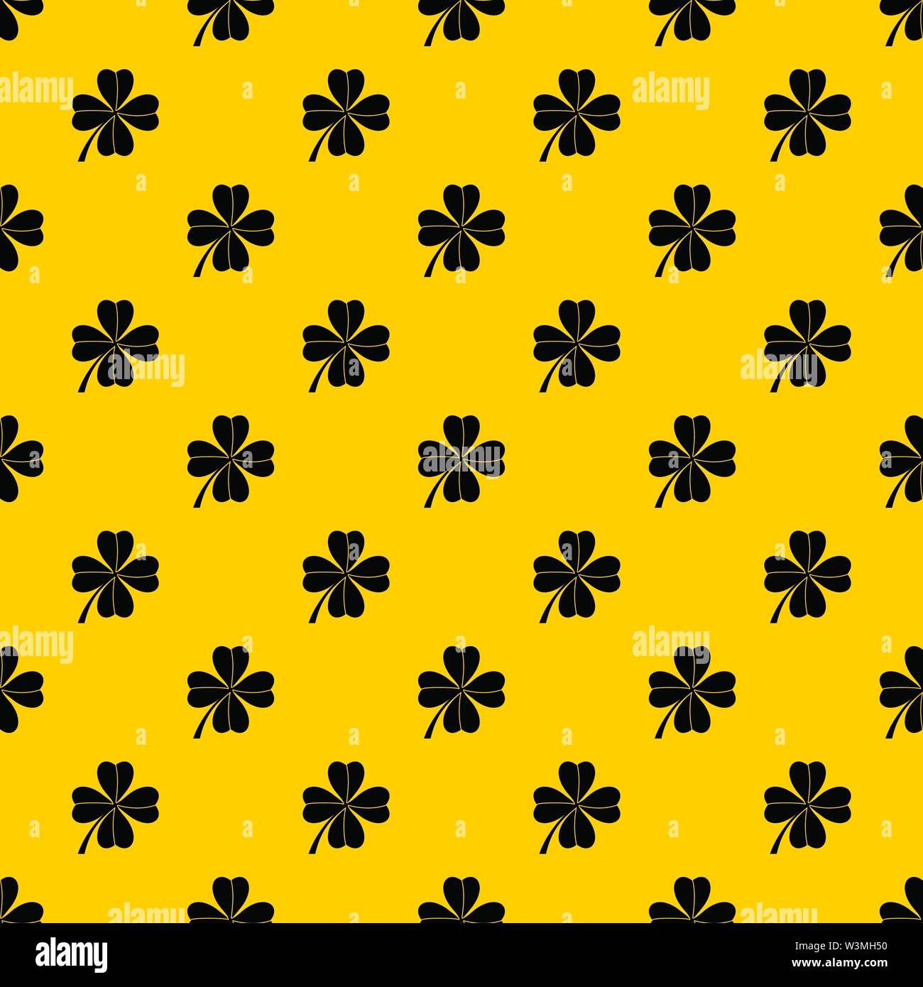 Four leaf clover pattern vector Stock Vector Image & Art - Alamy