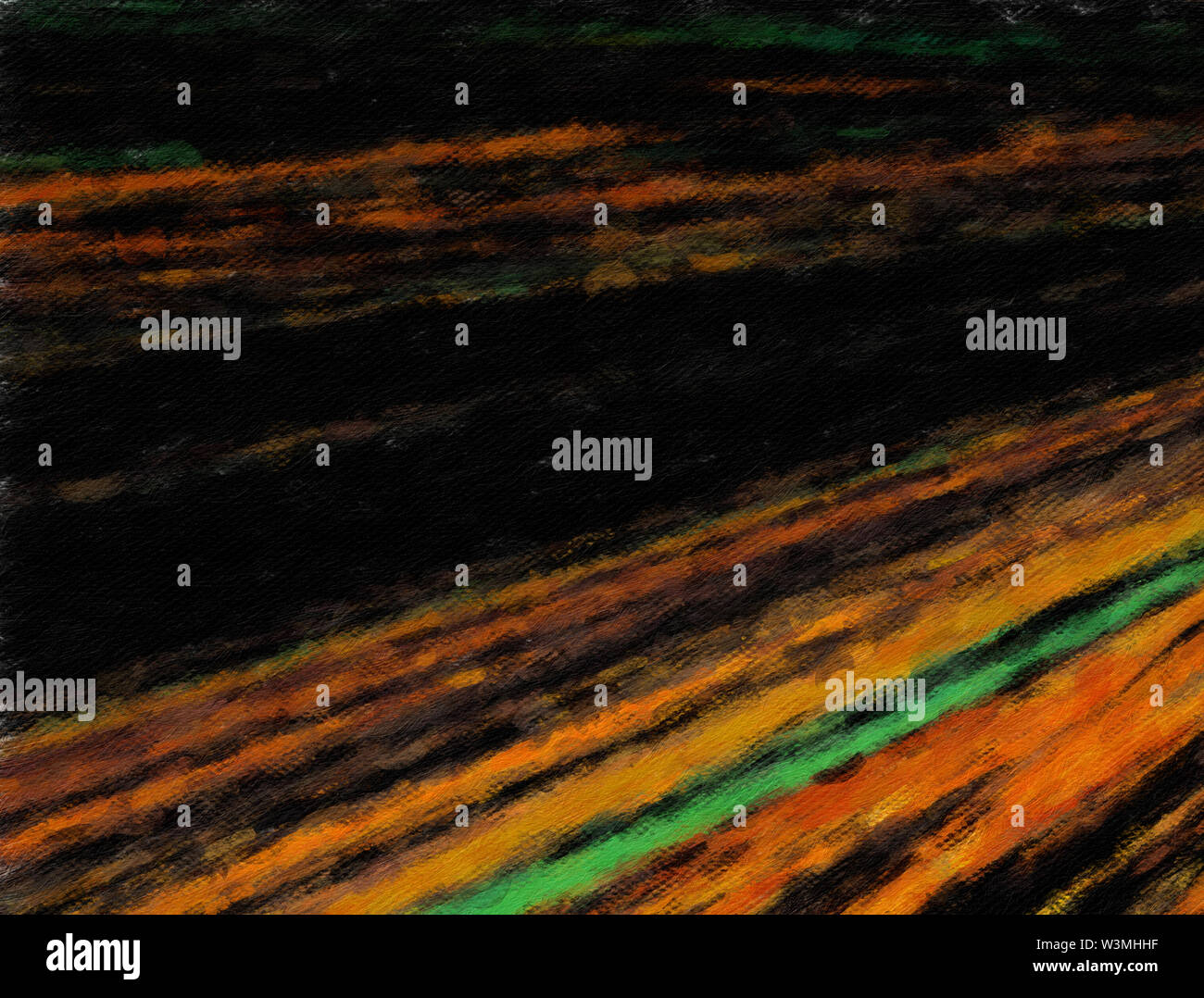 Digital art abstract pattern. Hand drawn modern style art print ...