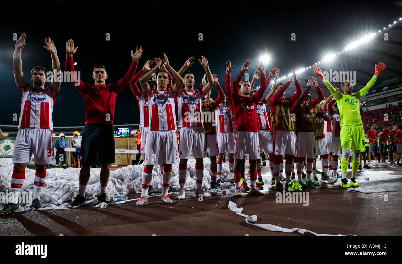 Red star belgrade players hi-res stock photography and images - Alamy