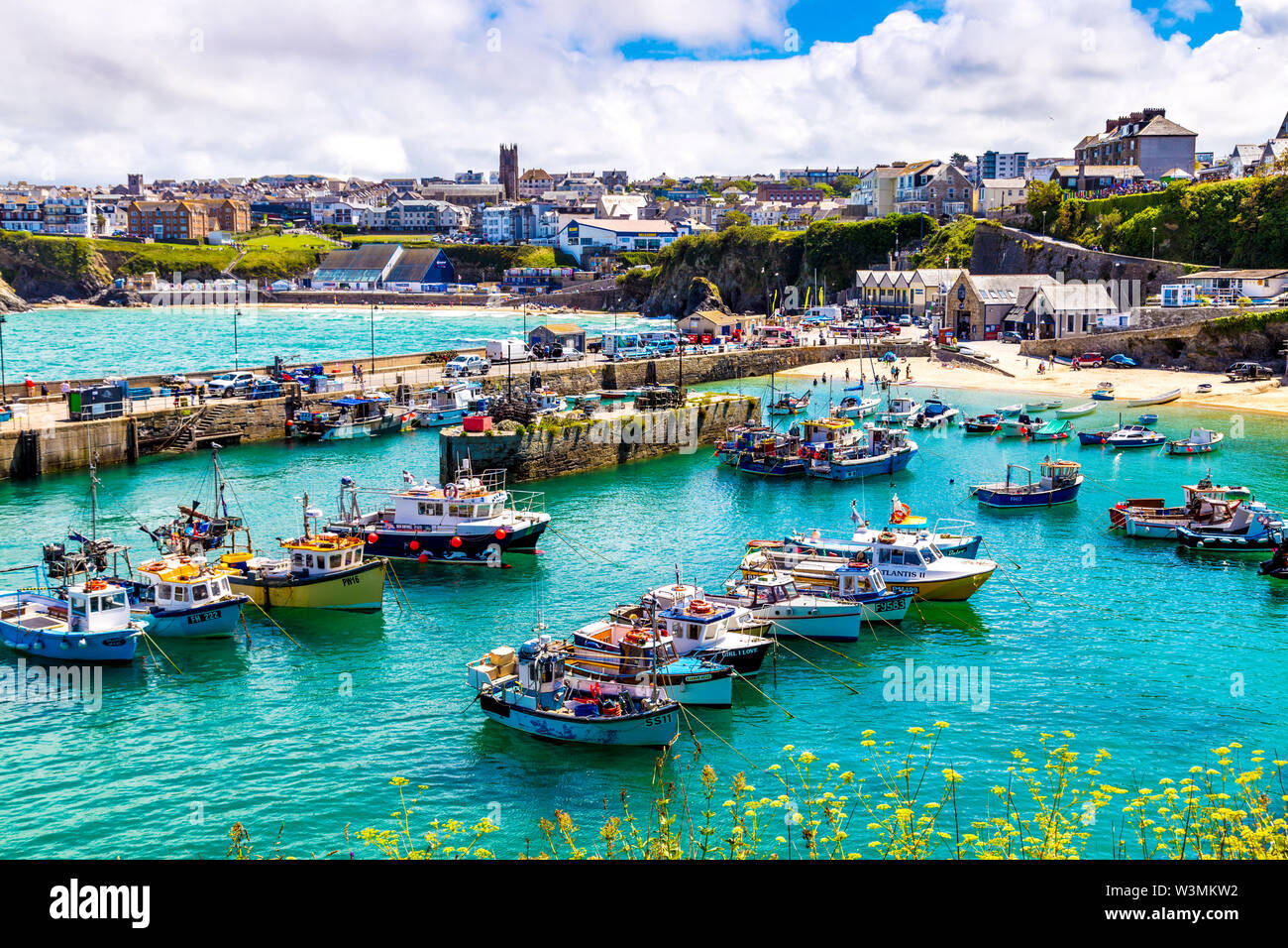 Newquay marina hi-res stock photography and images - Alamy