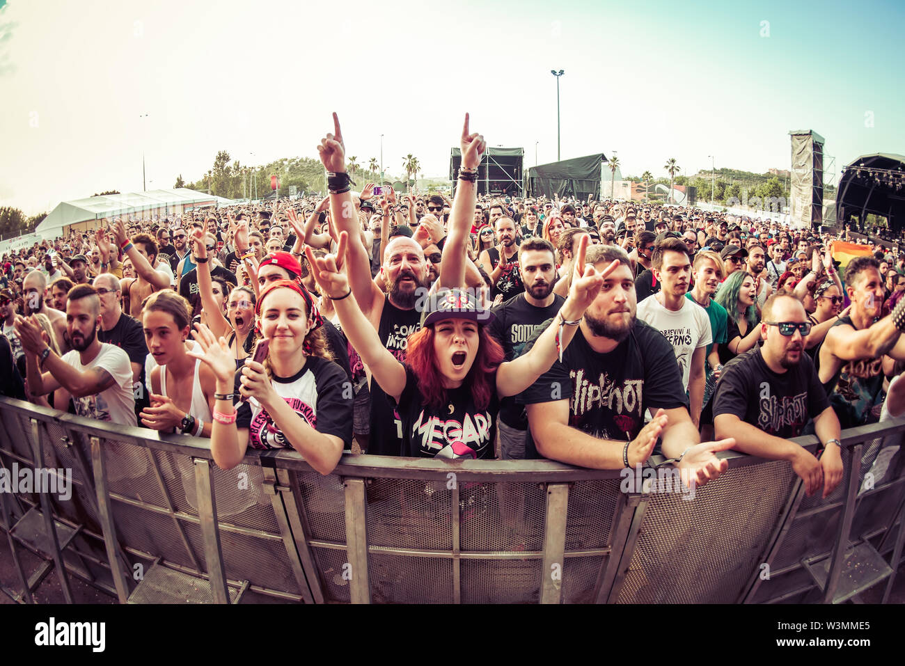 Heavy metal concert audience hi-res stock photography and images - Alamy