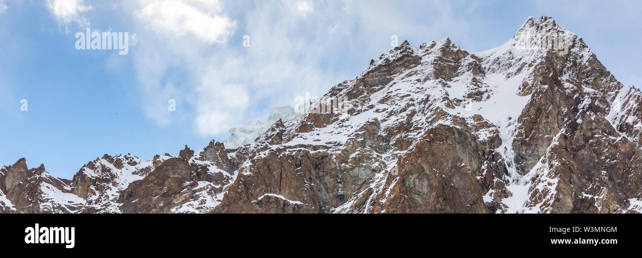 K2 mountain peak, second highest mountain in the world, K2 trek ...