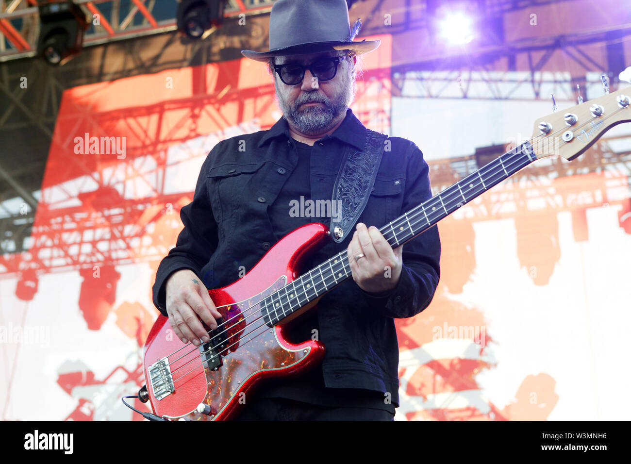 Patrick Dahlheimer bass of Live Performs at Inkcarceration 7-13-2019 ...