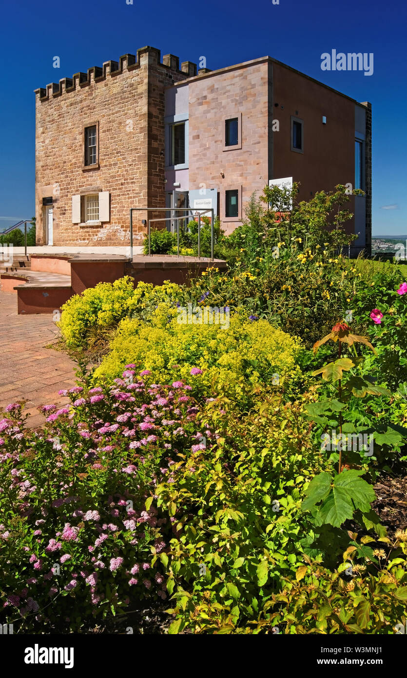 UK, South Yorkshire, Rotherham, Boston Castle Stock Photo - Alamy