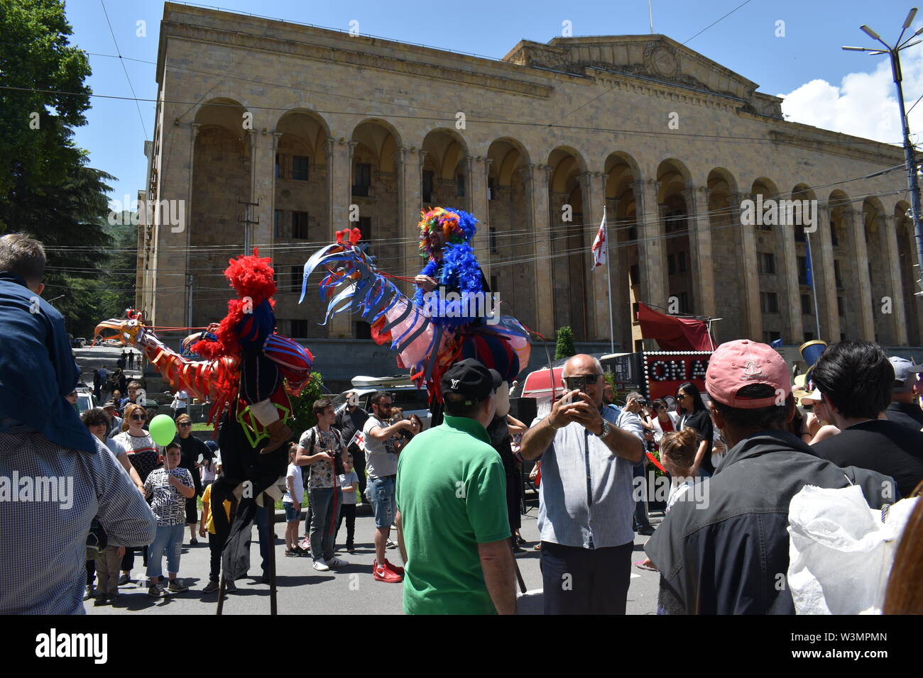 Georgian Independence Day Celebrations, 26th May 2019, Rustaveli Avenue ...