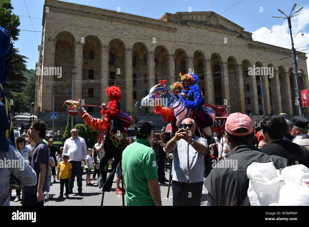 Georgian Independence Day Celebrations, 26th May 2019, Rustaveli Avenue ...