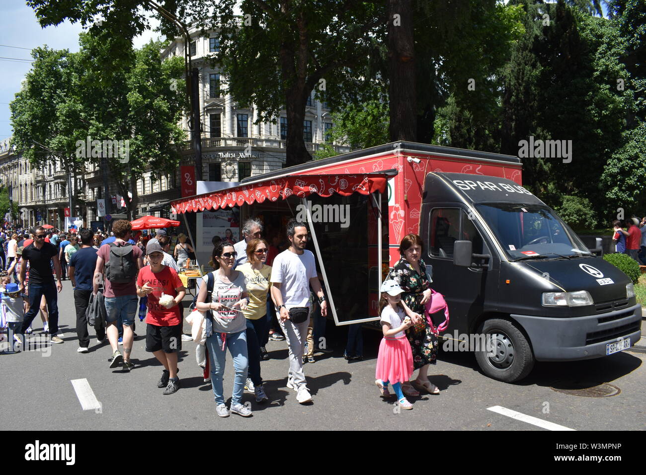 Georgian Independence Day Celebrations, 26th May 2019, Rustaveli Avenue ...