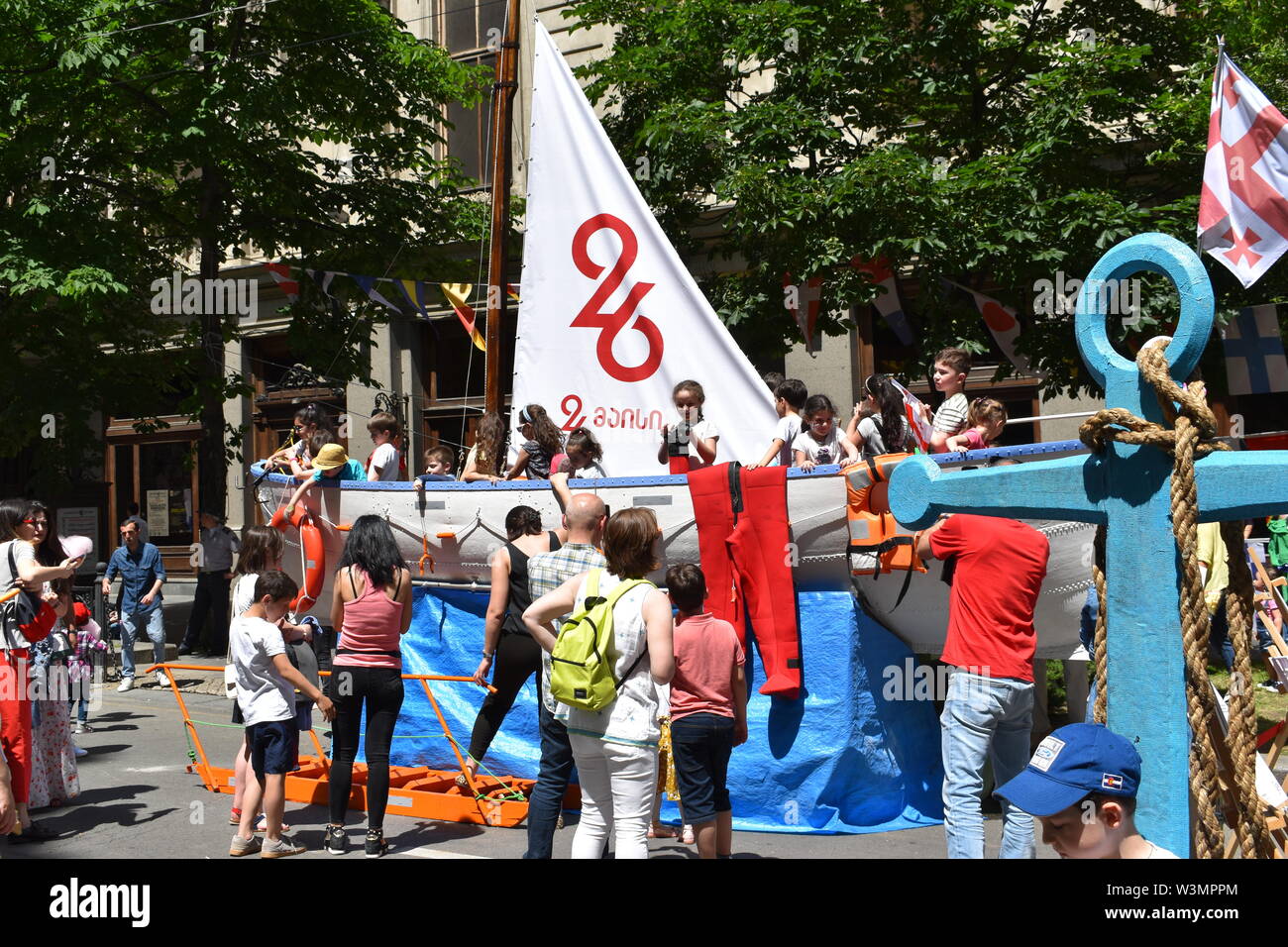 Georgian Independence Day Celebrations, 26th May 2019, Rustaveli Avenue ...