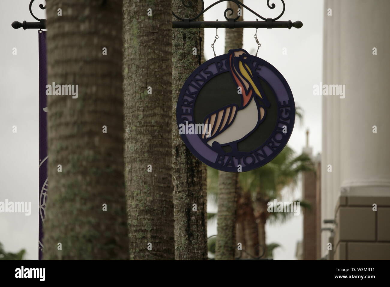 Street Signs at Perkins Rowe in Baton Rouge Stock Photo - Alamy