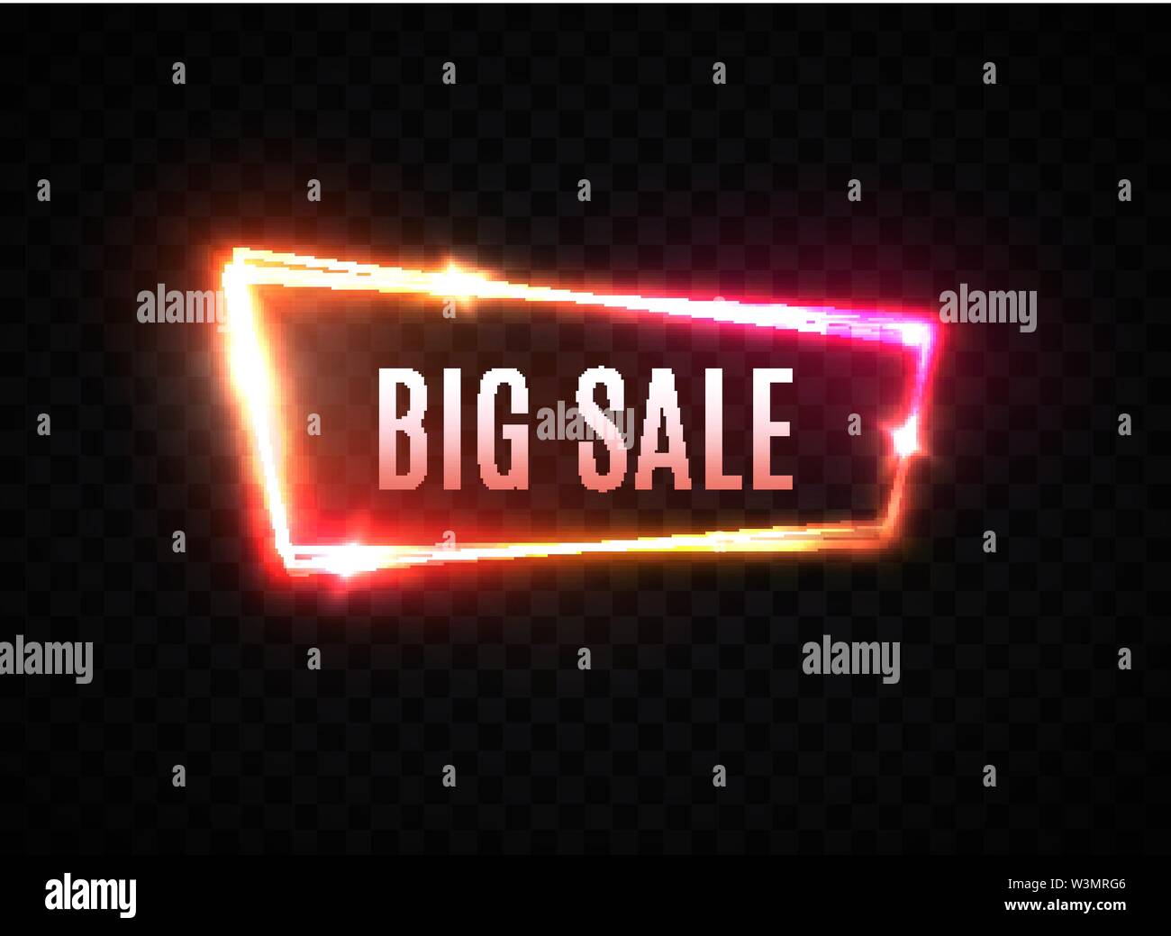 Old style neon sign Stock Vector Images - Alamy