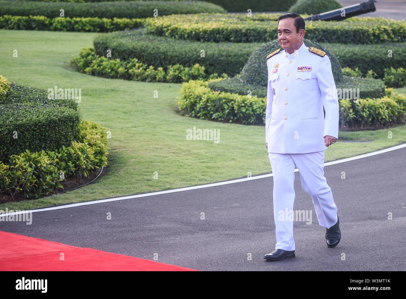 Bangkok, Thailand. 16th July, 2019. Thailand's Prime Minister Prayuth ...