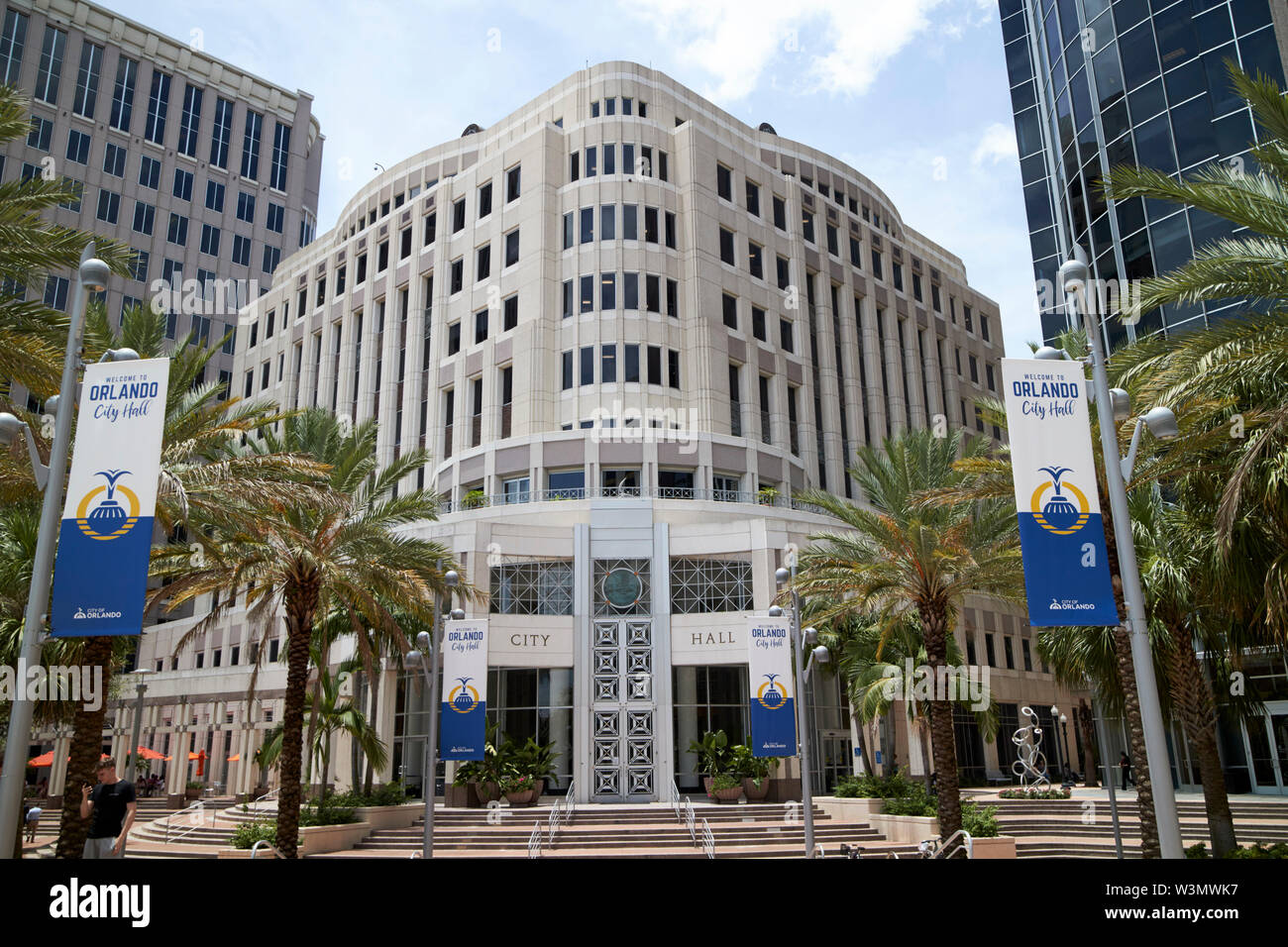 Orlando City Hall building Orlando Florida USA Stock Photo - Alamy