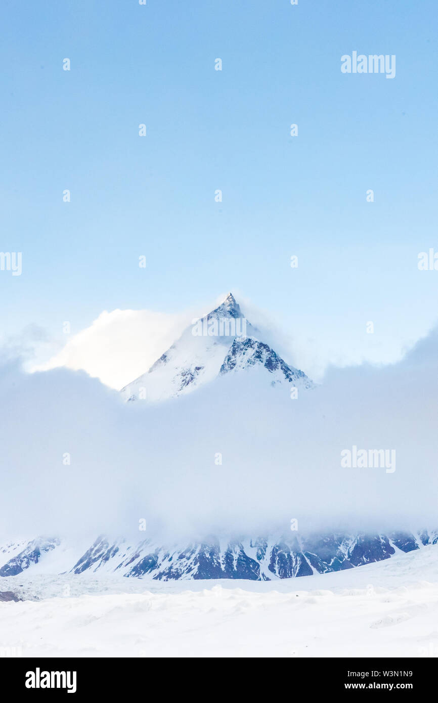 K2 mountain peak, second highest mountain in the world, K2 trek ...