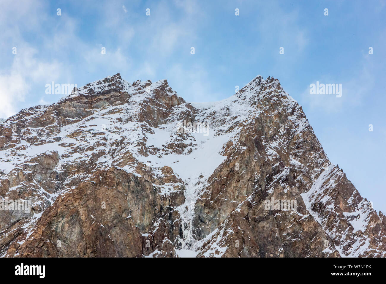 K2 mountain peak, second highest mountain in the world, K2 trek ...