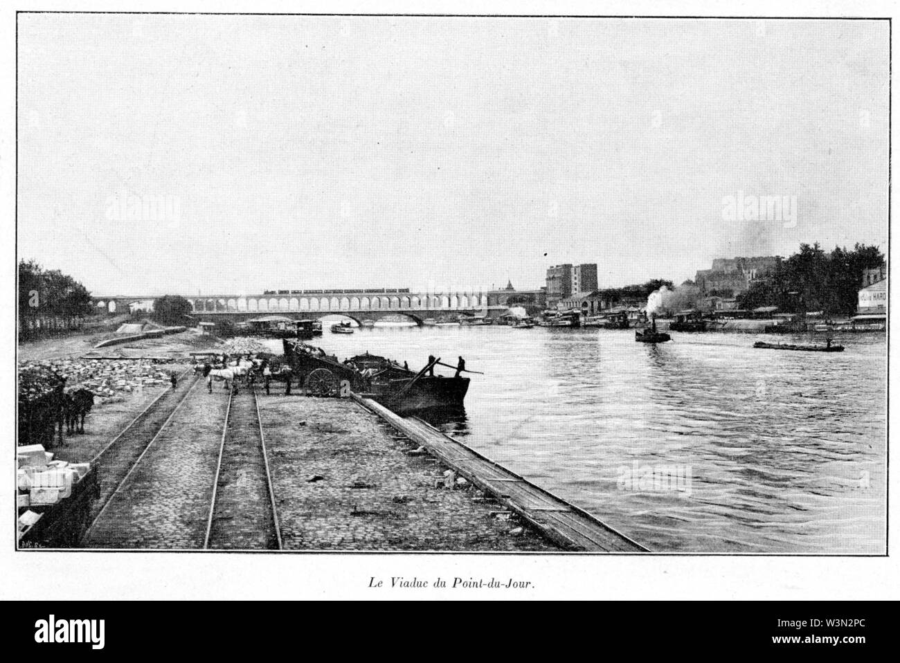 Clément Maurice Paris en plein air, BUC, 1897,028 Le Viaduc du Point-du ...