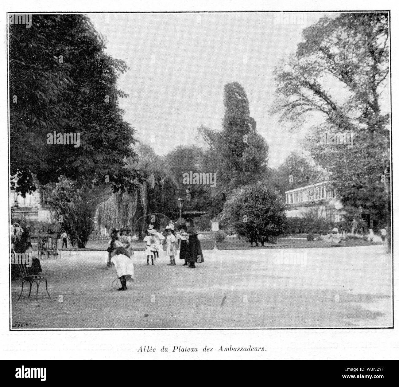 Clément Maurice Paris en plein air, BUC, 1897,067 Allée du Plateau des ...