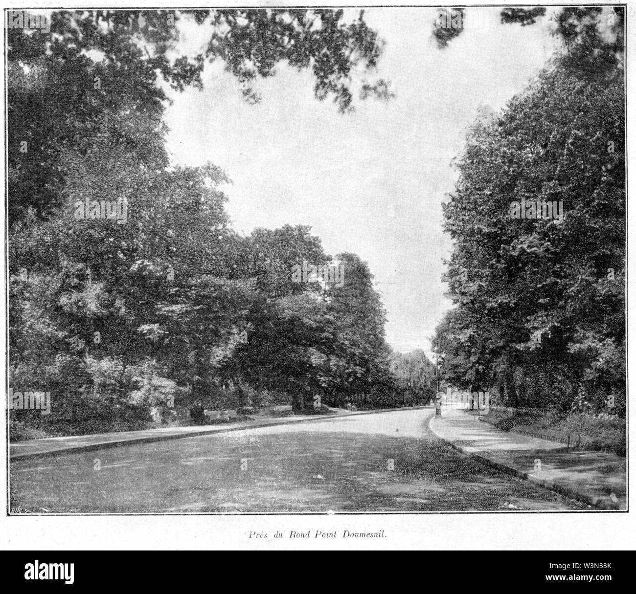 Clément Maurice Paris en plein air, BUC, 1897,095 Près du Rond Point ...