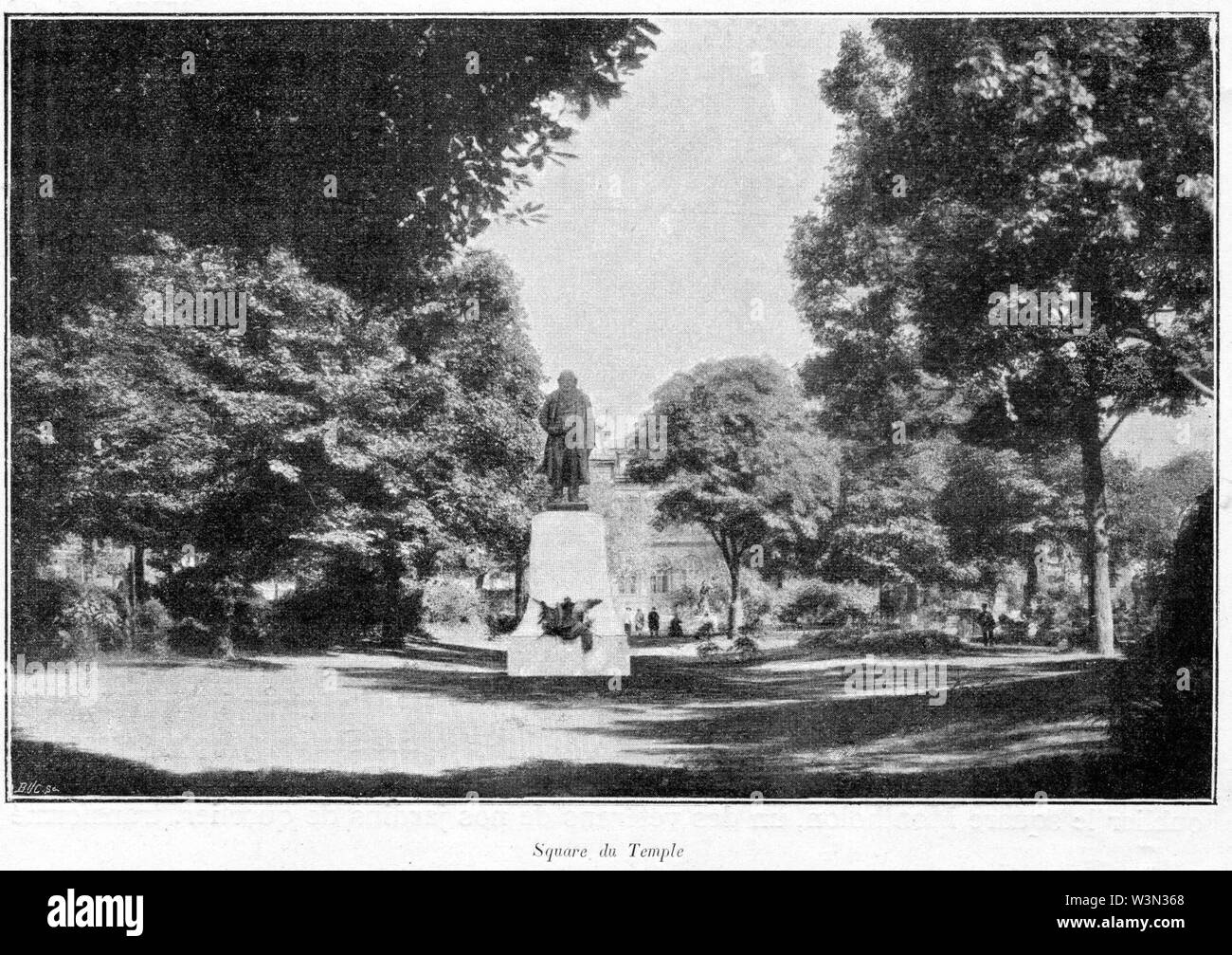 Clément Maurice Paris en plein air, BUC, 1897,123 Square du Temple ...