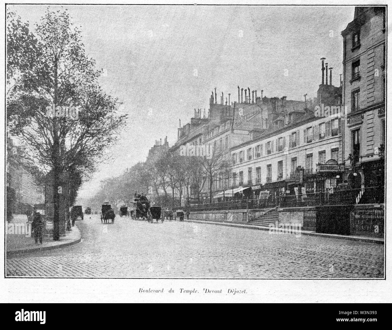 Clément Maurice Paris en plein air, BUC, 1897,151 Boulevard du Temple ...