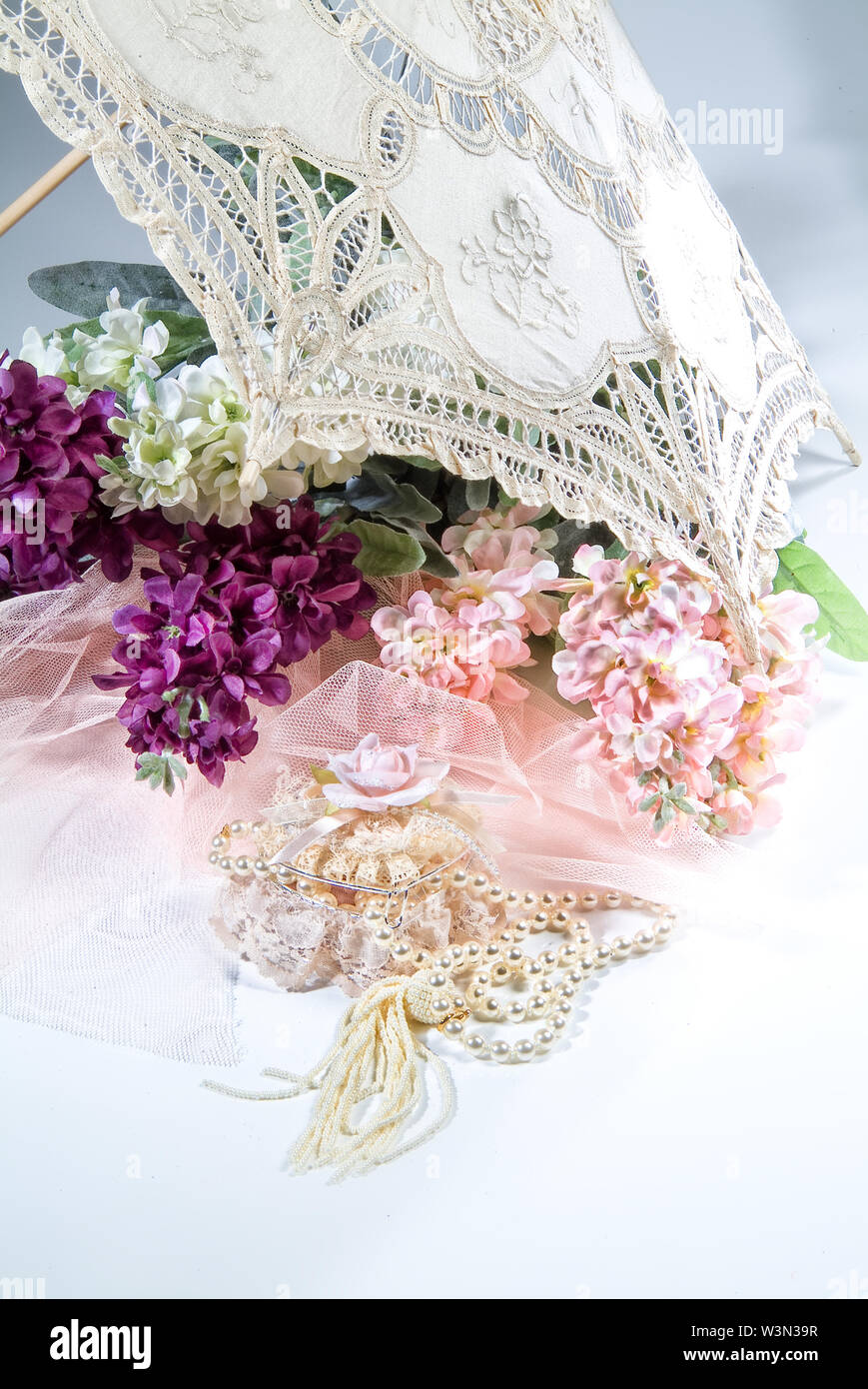 Bouquet of flowers on a studio background Stock Photo - Alamy