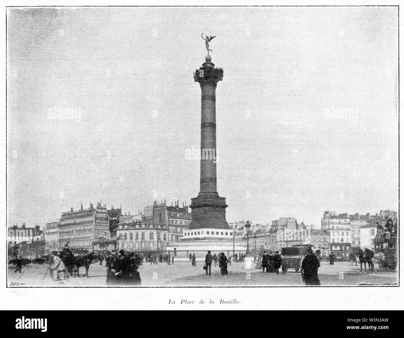 Clément Maurice Paris en plein air, BUC, 1897,153 La Place de la ...