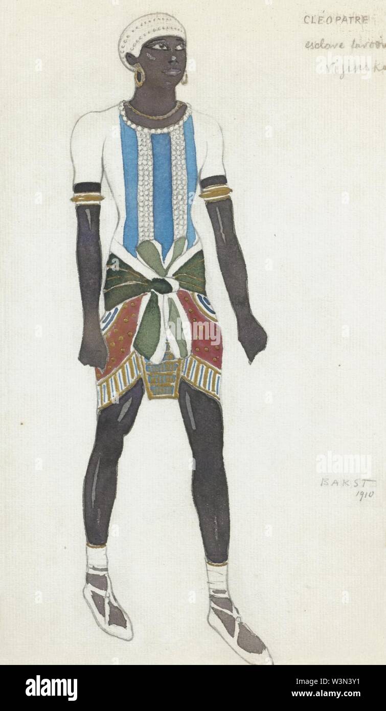 Cleopatra ballet by Bakst 14 Stock Photo - Alamy