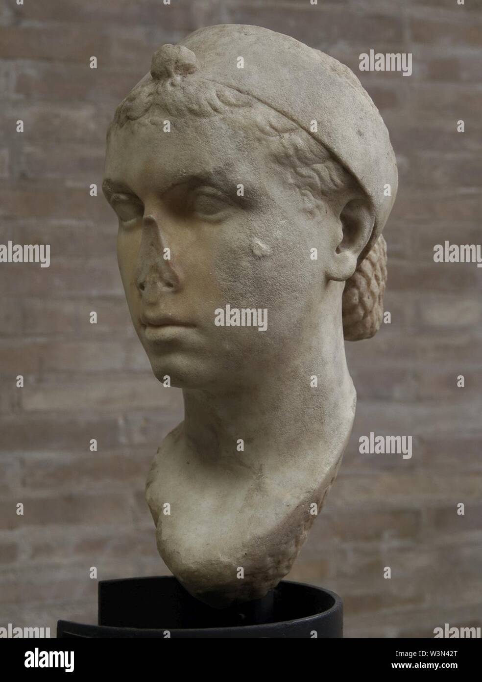 Cleopatra VII, Marble, 40-30 BC Stock Photo - Alamy