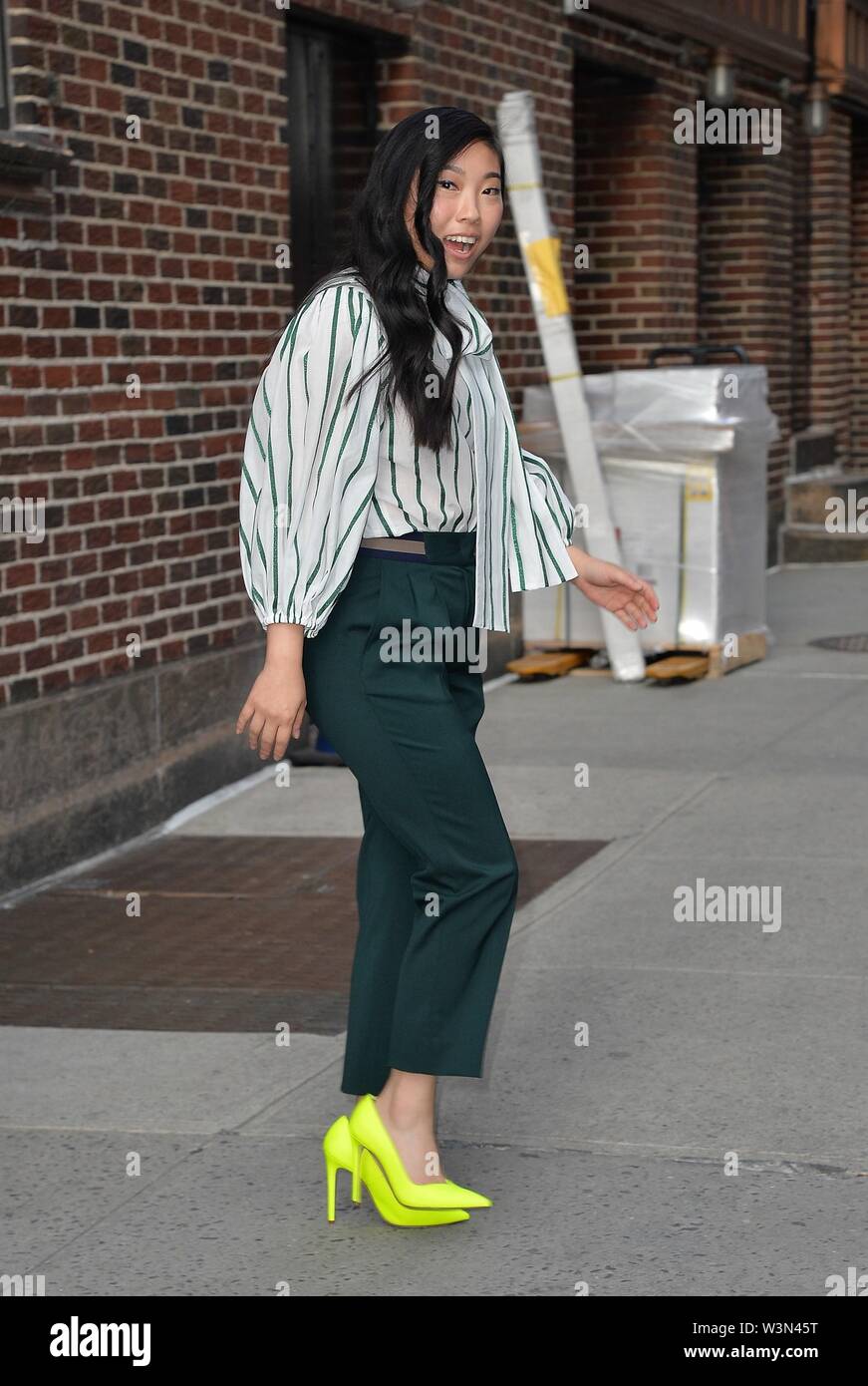 New York, NY, USA. 16th July, 2019. Nora Lum, Awkwafina out and about ...