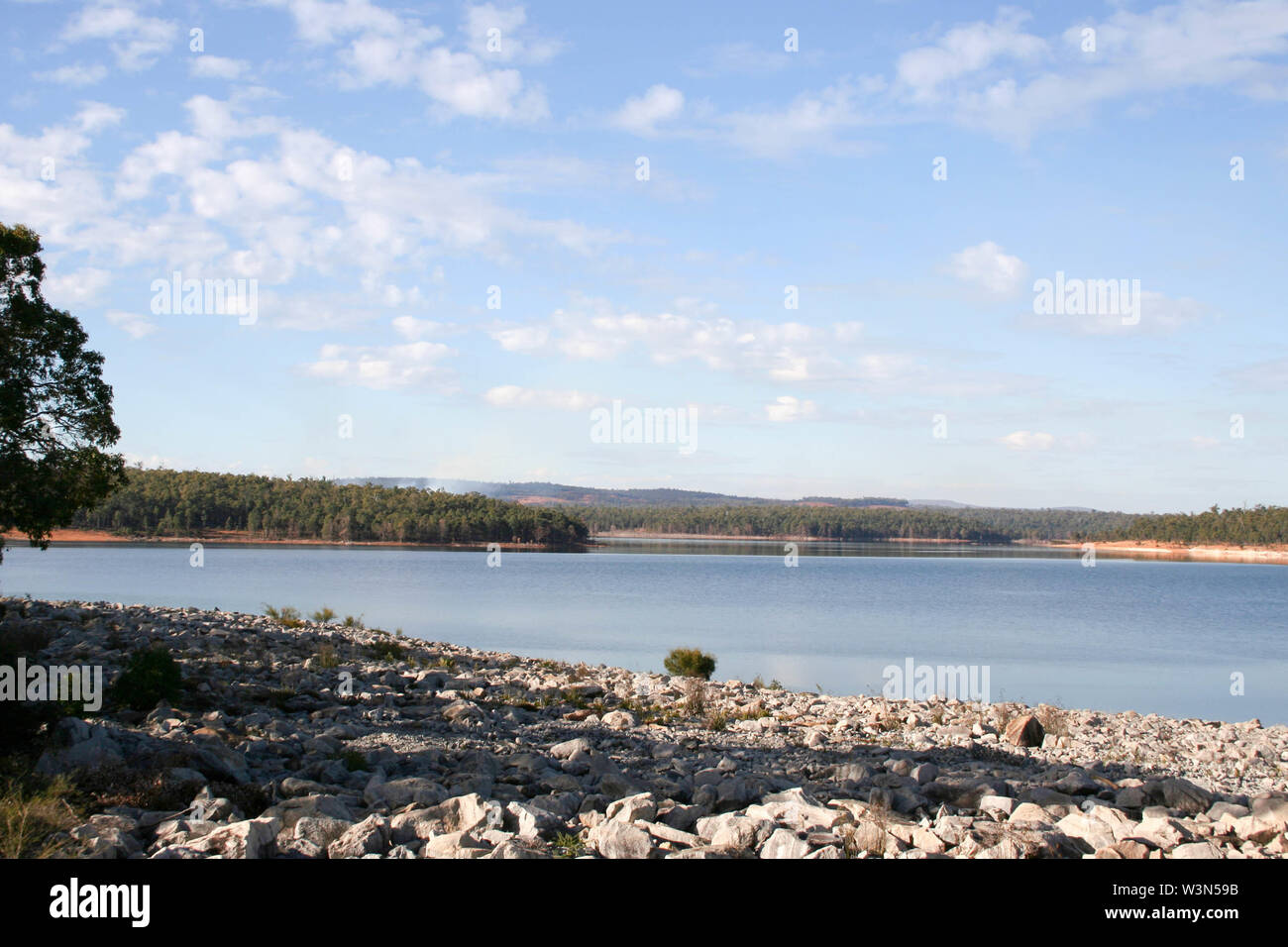 North Dandalup Dam and spillway Stock Photo - Alamy