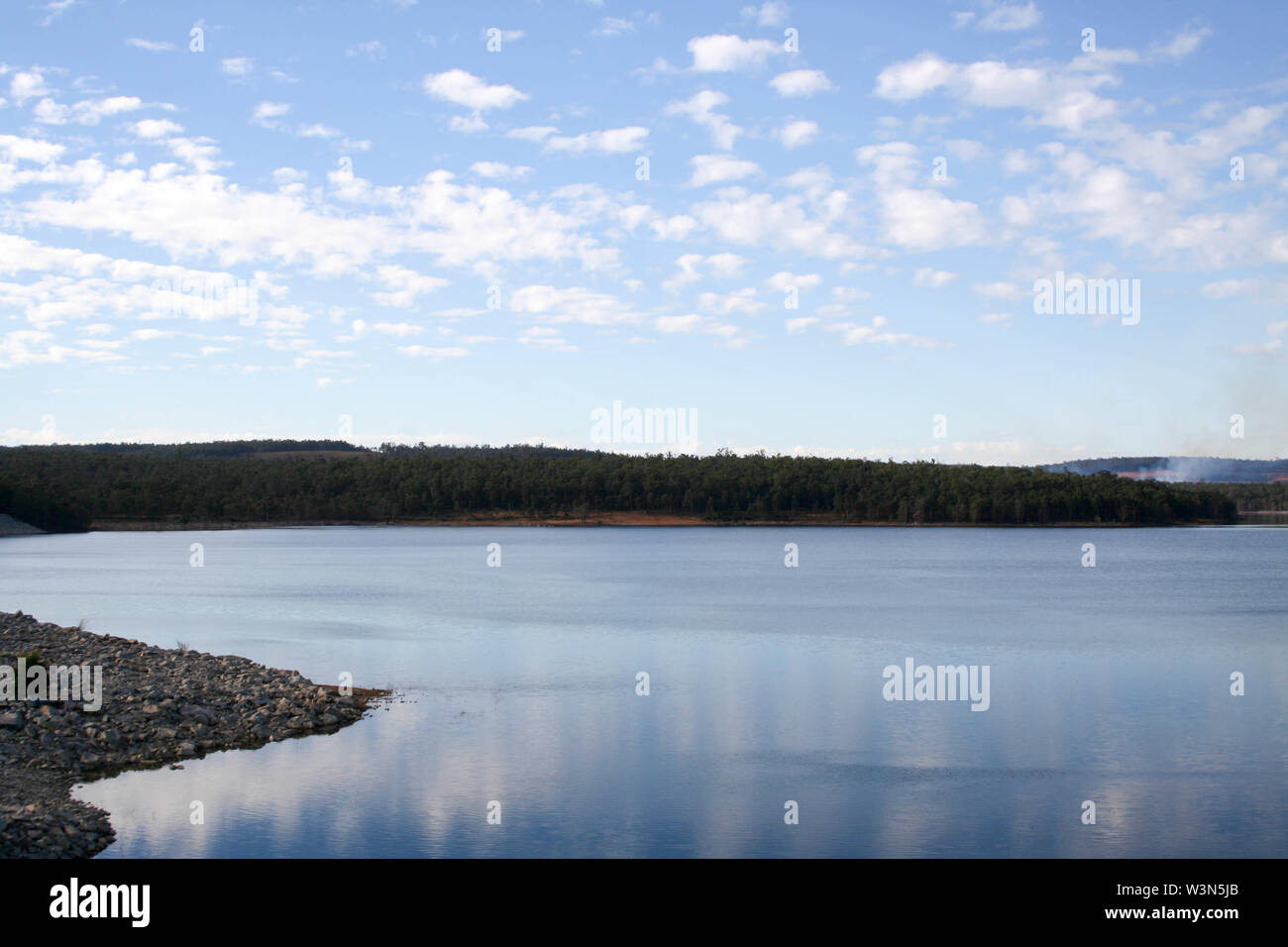 North Dandalup Dam and spillway Stock Photo - Alamy