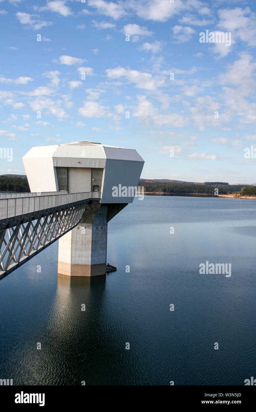 North Dandalup Dam and spillway Stock Photo - Alamy