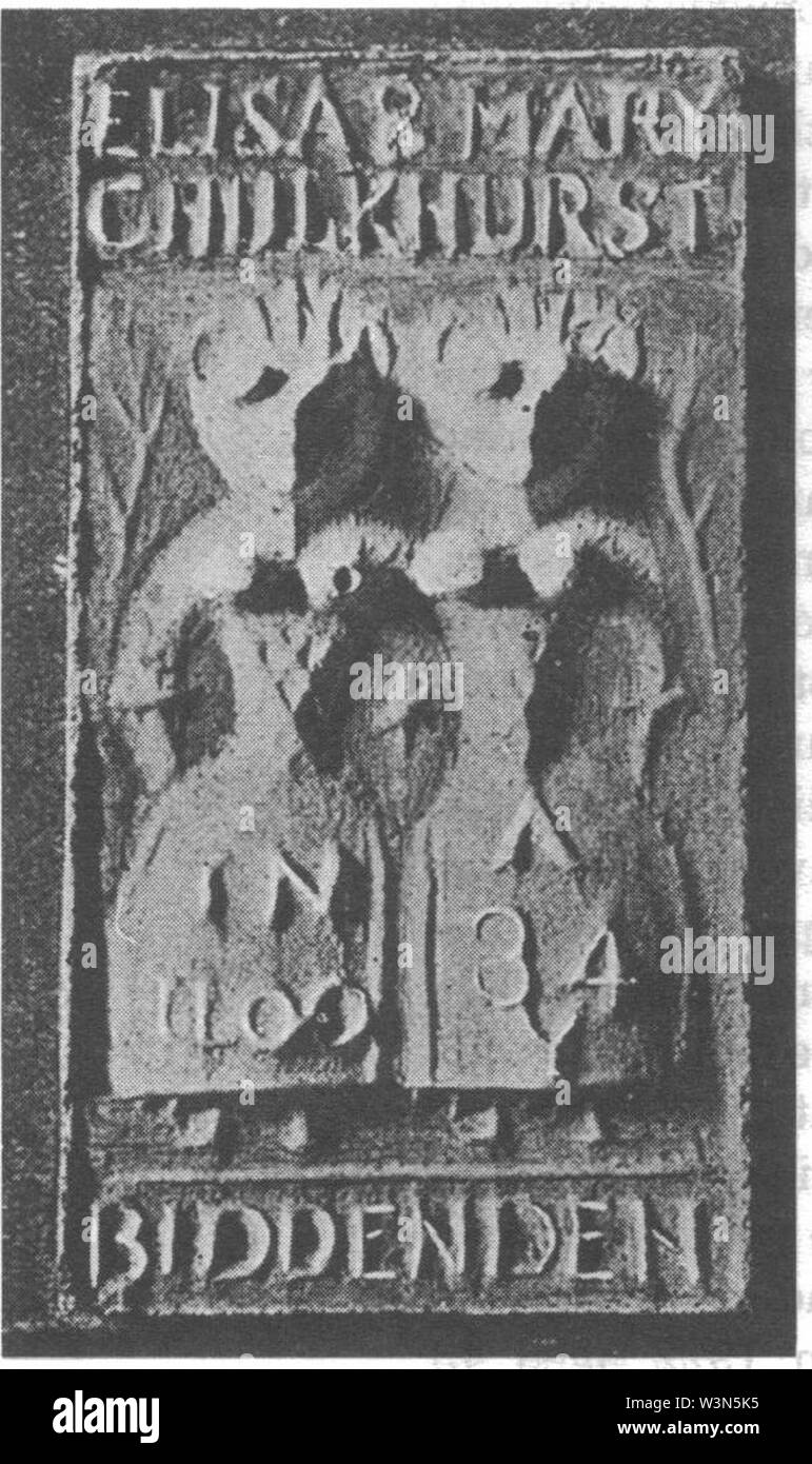 Clinch Biddenden cake 1 Stock Photo - Alamy