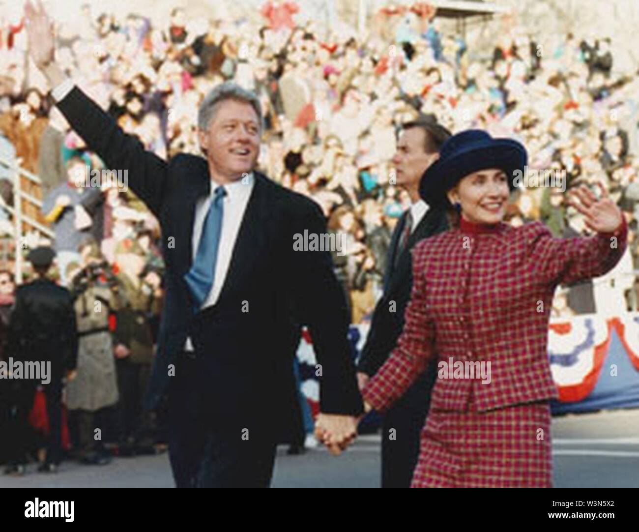 Clinton Inaugural Parade Stock Photo - Alamy