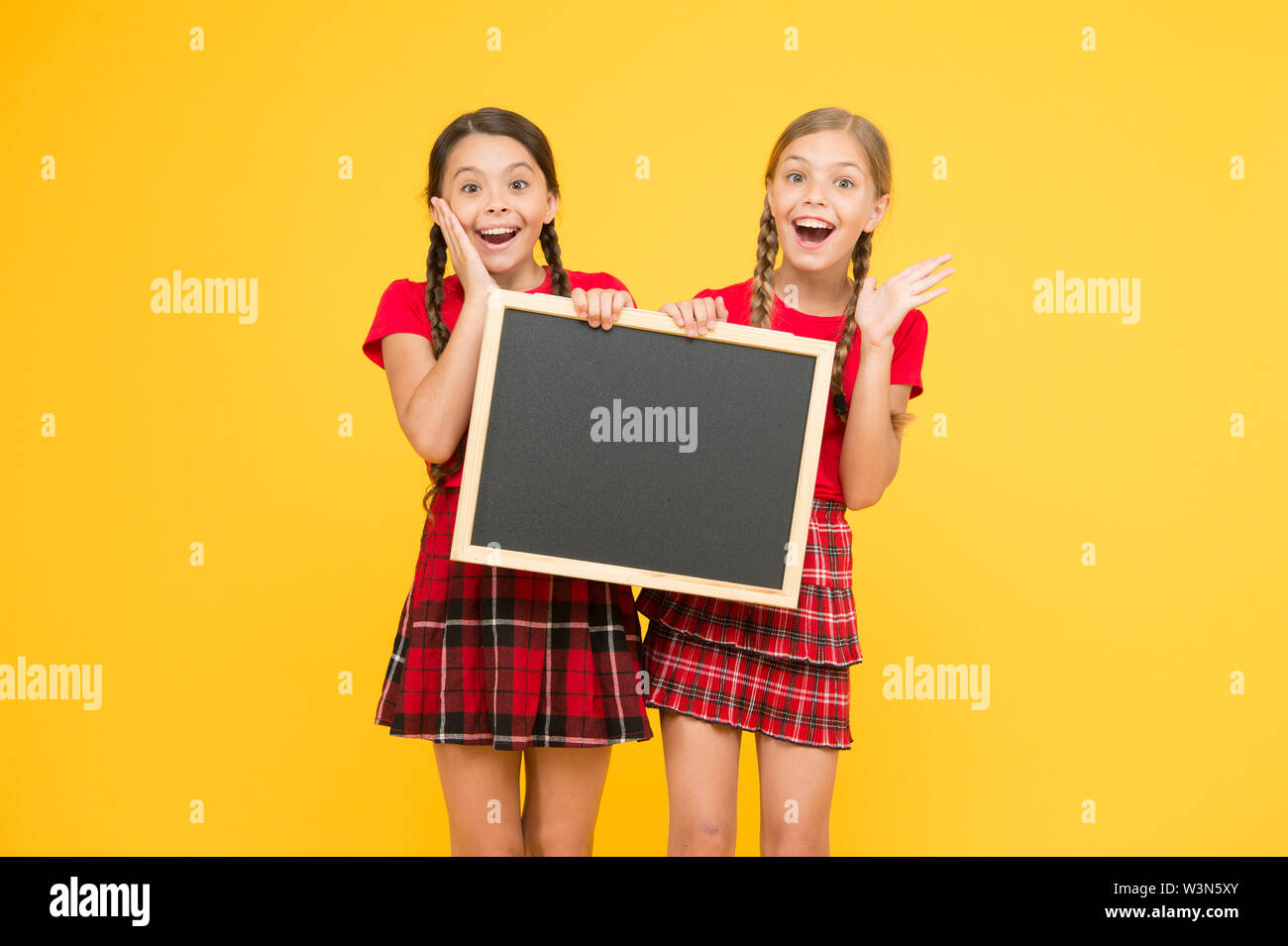 what a great news. children presenting bulletin board. big sales. happy ...