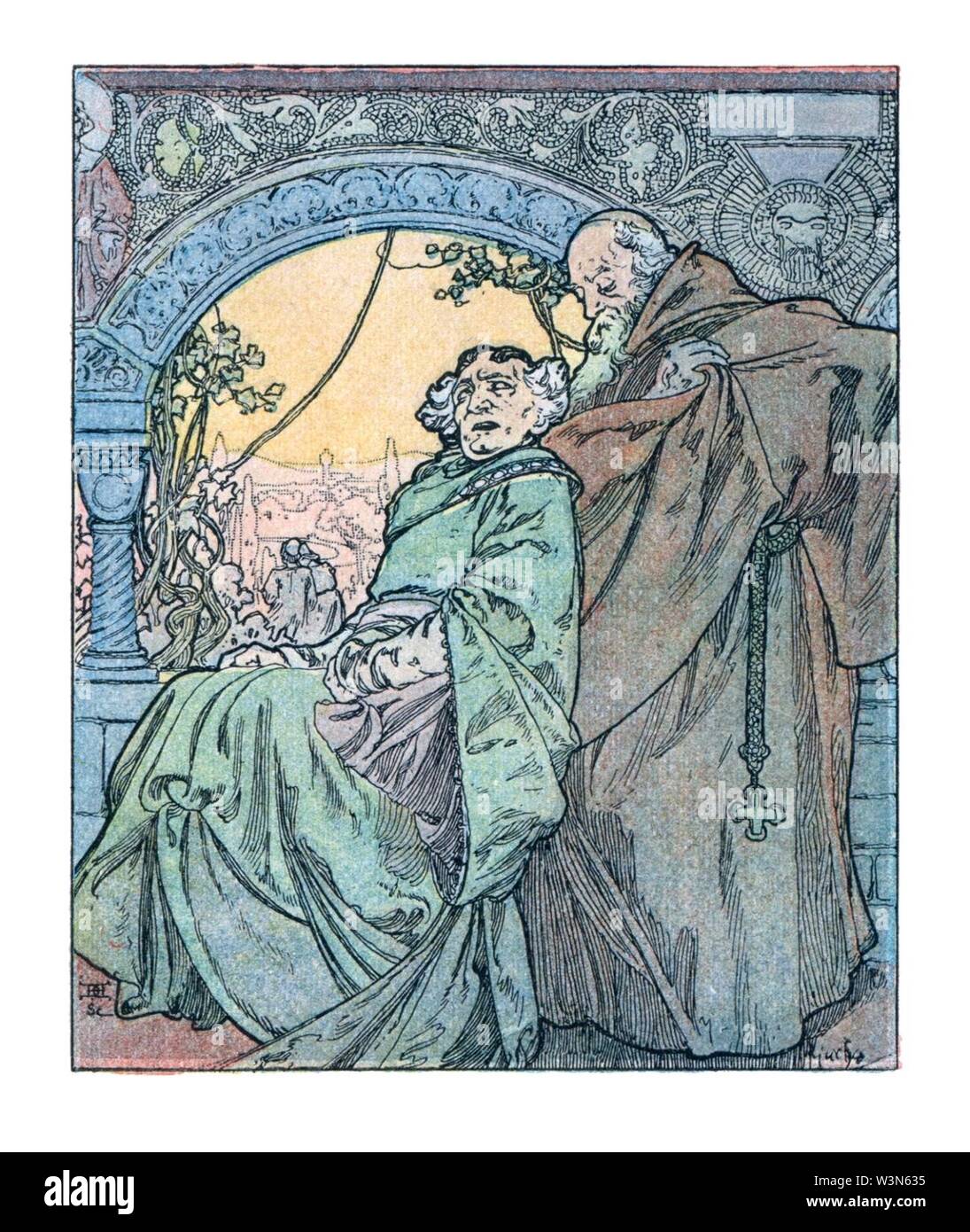 Classic Mucha Art High Resolution Stock Photography and Images - Alamy