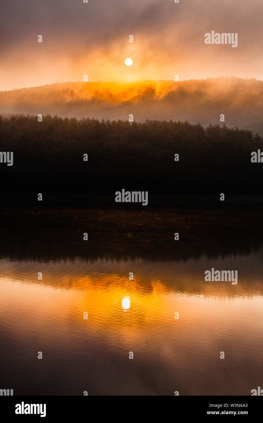 Saville Dam Barkhamsted Reservoir Barkhamsted, Connecticut, USA Stock ...
