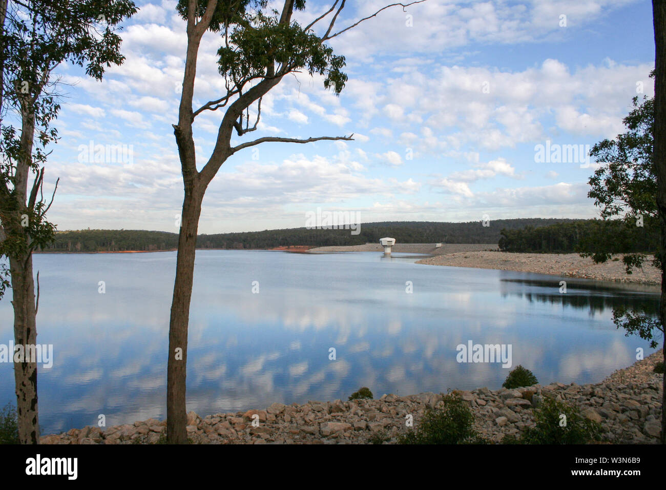 North Dandalup Dam and spillway Stock Photo - Alamy