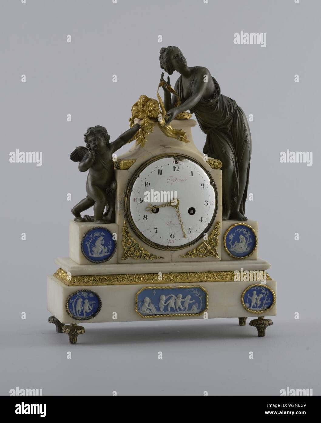Clock (France), ca. 1785 Stock Photo - Alamy