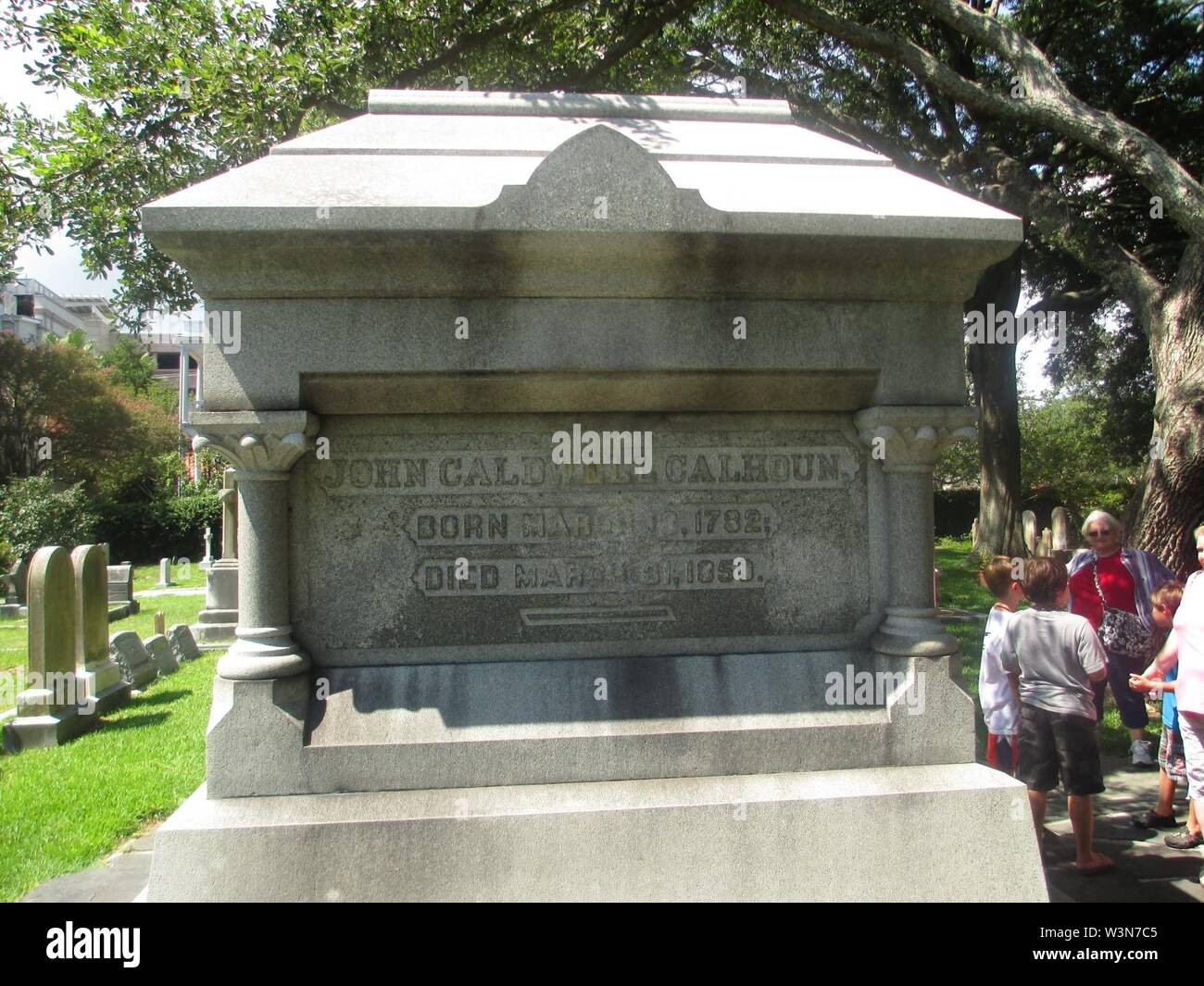 John c calhoun history historical archive archival hi-res stock ...