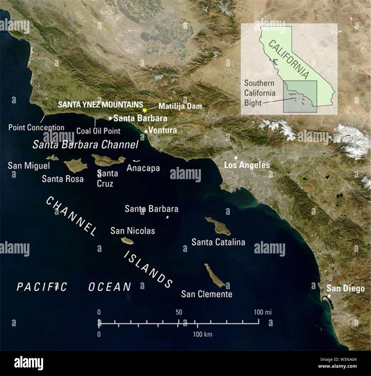 Coal Oil Point 01 Stock Photo - Alamy