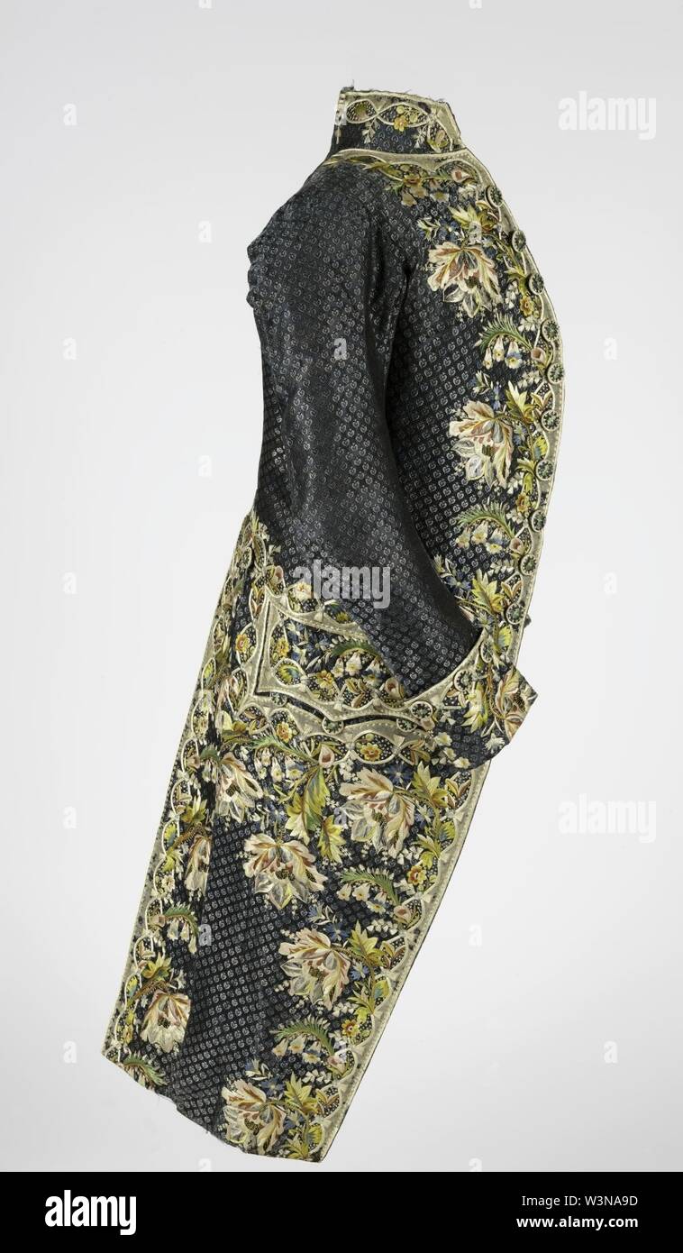Coat (France), ca. 1790 Stock Photo - Alamy