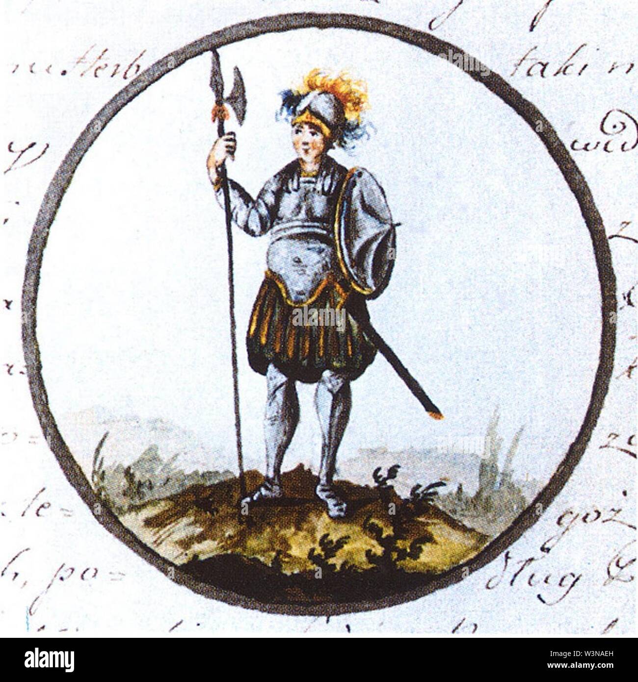 Coat of arms of Daugai (1792 Stock Photo - Alamy