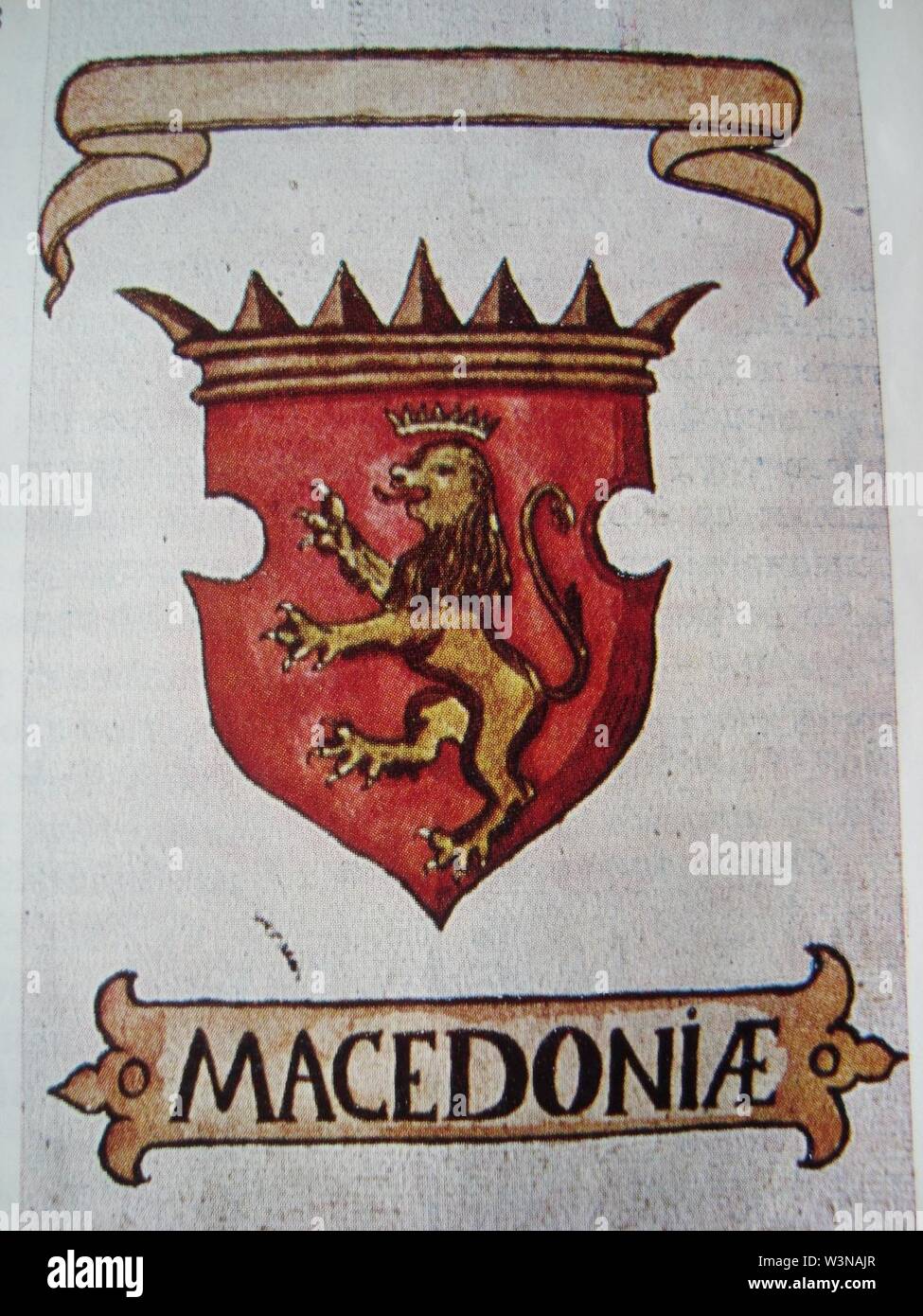 Coat of arms of macedonia hi-res stock photography and images - Alamy