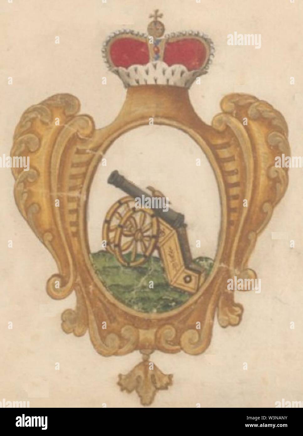 Coat of Arms of Smolensk (1730, colors Stock Photo - Alamy