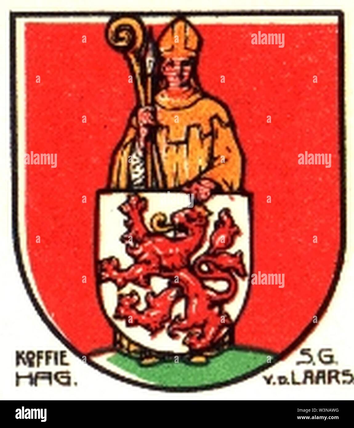 Coat of arms of Vaals Stock Photo - Alamy